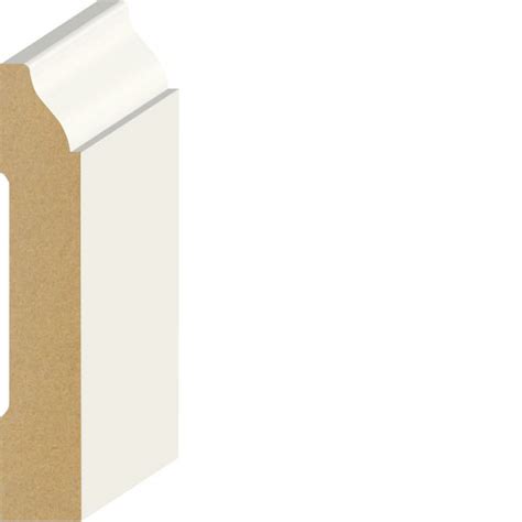 916 X 3 14 8 Primed Mdf Coronado Baseboard At Ashby Lumber