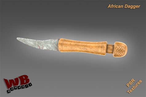 African Dagger 3d Weapons Unity Asset Store