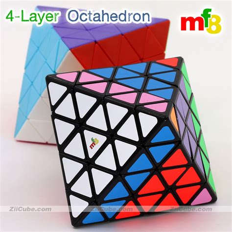 Mf8 4 Layer Octahedron Cube Master Fto Puzzle Intellectual Toy Magic Cube []