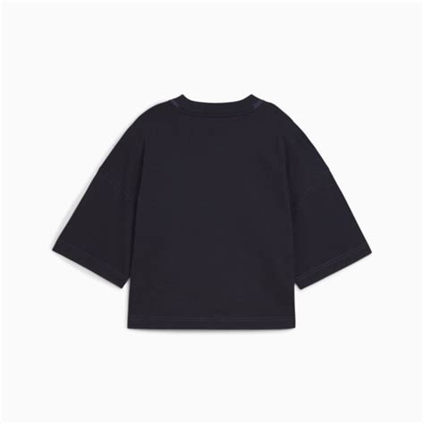 Premium Essentials Womens Oversized Graphic Tee Puma