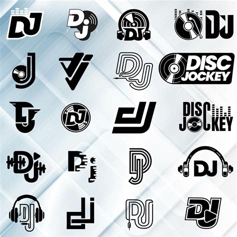 Custom Dj Logo Bundle 20 Professional Logo Templates For Musicians