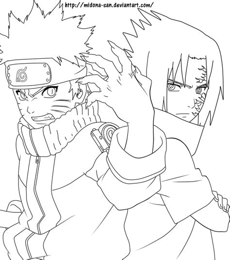 Easy To Draw Naruto Coloring Pages