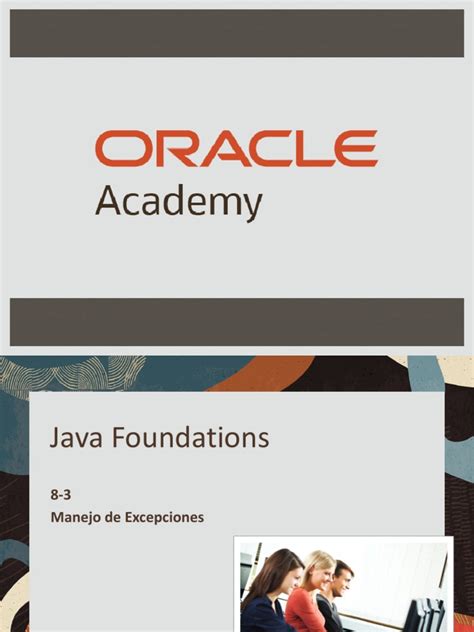 Jfo 8 3 Manejo De Excepciones Pdf Java Lenguaje De Programación