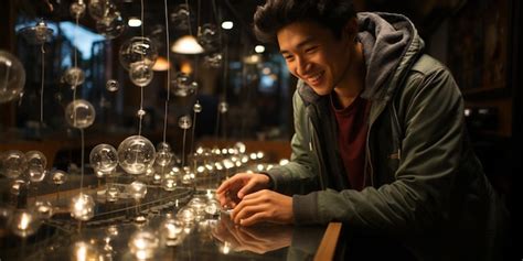 Premium Photo A Student Conducting Physics Experiment Background