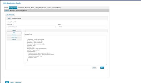 The Web Services Connector Create Account IIQ Discussion And Questions SailPoint Developer