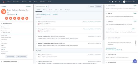 Hubspot Contacts Analytics Integrations And Demos