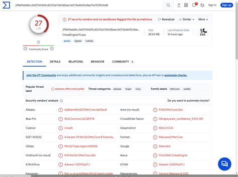 Антивирус ругается на Cheat Engine — почему и что делать —