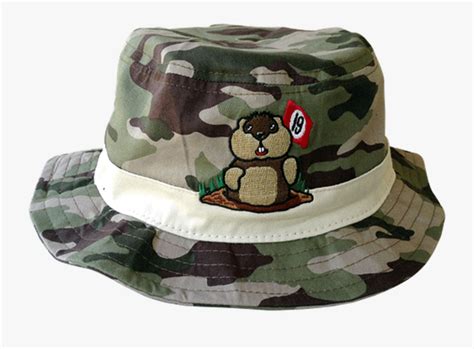 19th Hole Dancing Gopher Camo Bucket Hat By Readygolf Caddyshack