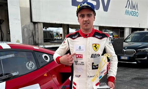 Il Pilota Pietrasantino Alex Bacci Vince Sul Circuito Del Paul Ricard La Prima Prova Di European