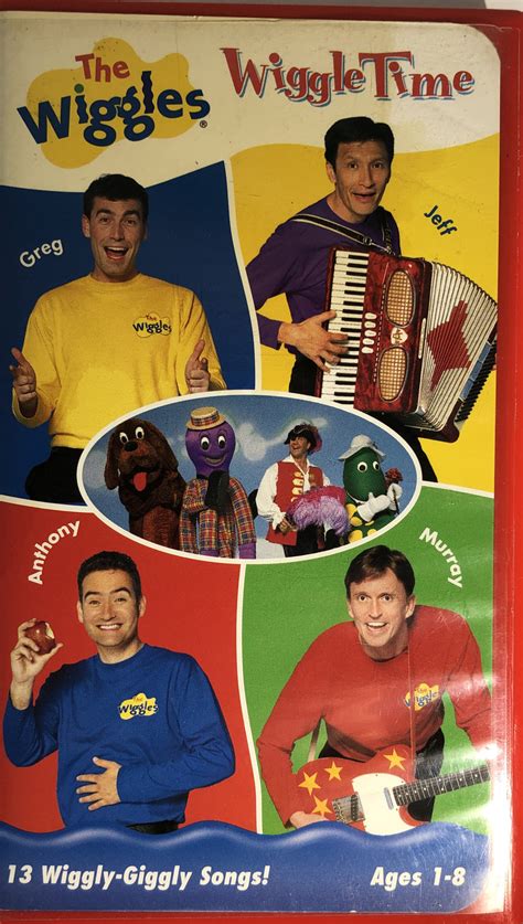 The Wiggles Wiggle Time Vhs