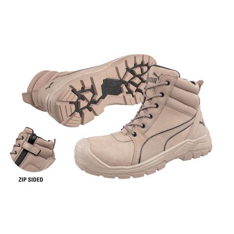 Puma Tornado Zip Safety Boot 630777 Workboot Warehouse