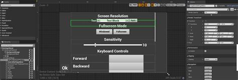 scroll box widget is larger than the space it has r unrealengine