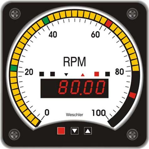 Weschler Instruments Circular Bargraph Meters