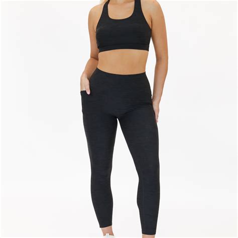 78 Dynamic Chakra Leggings 24 Heathered Black Senita Athletics