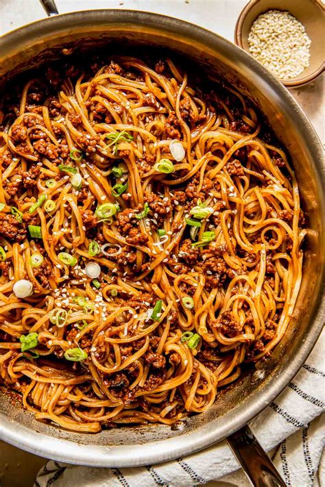 Mongolian Noodles Recipe Mongolian Beef And Vegetable Stir Fry With