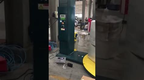 Pallet Wrapper With Scale And Printer Orbital Stretch Wrapper