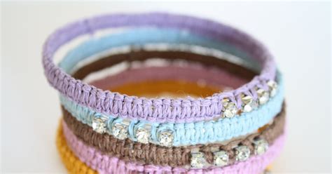 طريقة عمل أساور بسيطة ومميزة ~ Hayame Fashion