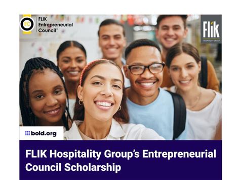 Flik Hospitality Group On Linkedin Flik Hospitality Groups Entrepreneurial Council Scholarship