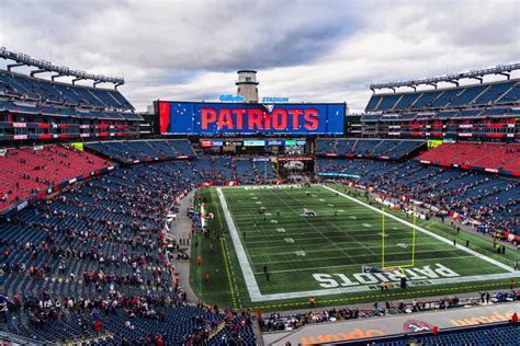 A Visit Behind The Game Day Production At Gillette Stadium