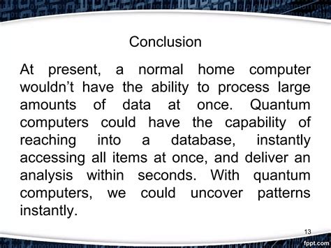 quantum artificial intelligence ppt computing technology and computing
