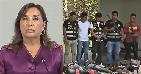 Dina Boluarte Critica A La Fiscalía Y Poder Judicial Por Liberación De Extranjeros Del ‘búnker