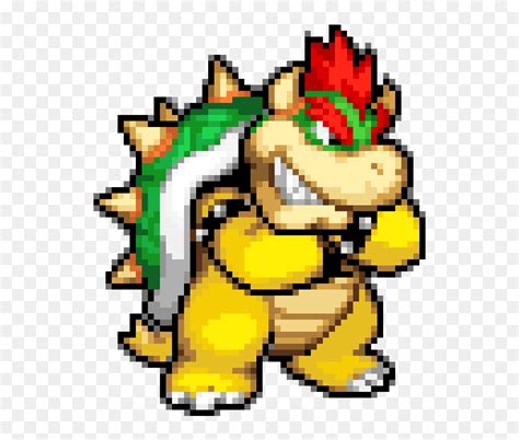 Sprite De Bowser De 8 Bits Mario Sprite 2 Incomplete 8 Bit Mario