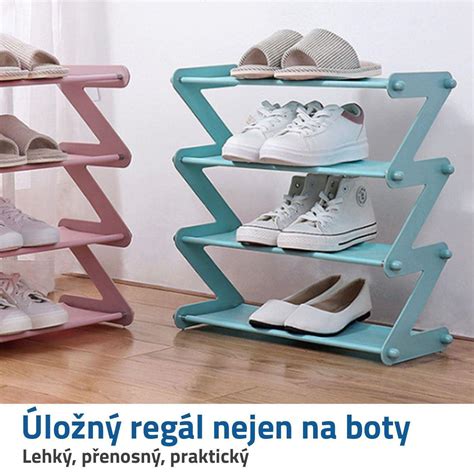 Malý Stylový Modrý Botník Ve Tvaru Písmene Z Darky Cz