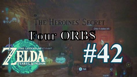Stelae 44 Four Orbs Tears Of The Kingdom Part 42 Youtube