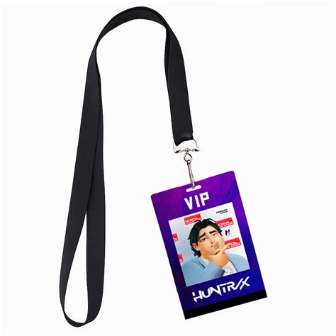 Kpop Demon Hunters Bobby Vip Pass Id Badge Lanyard Pvc Funky Toys