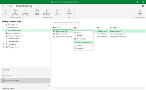Editing Access Permissions Veeam Backup And Replication User Guide