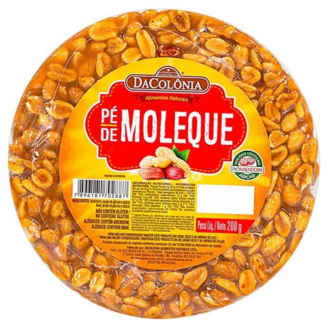 Pé De Moleque Da Colônia 200g Fortatacadista