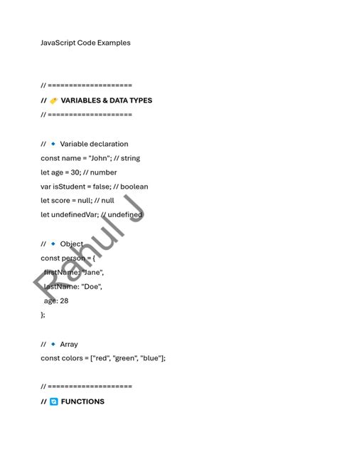 Javascript Basic Code Concept 1745685298 Pdf Java Script Software
