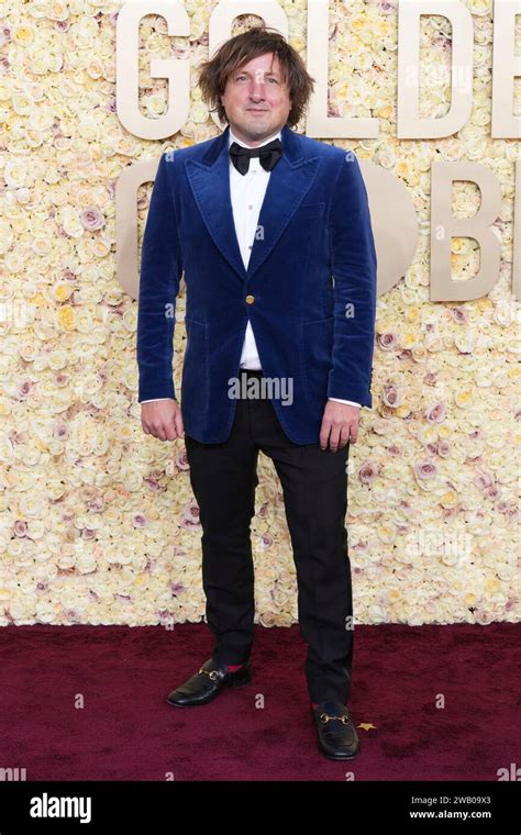 Daniel Pemberton Arrives At The 81st Golden Globe Awards On Sunday Jan