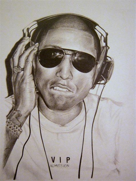 Pharrell Williams Drawing Picture Drawing Skill