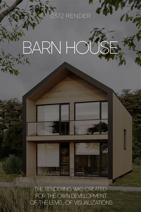 Cgi Barn House Behance