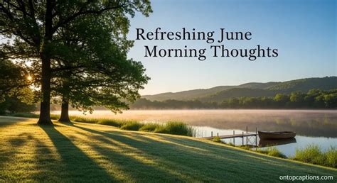 820 Good Morning June Quotes On Top Captions