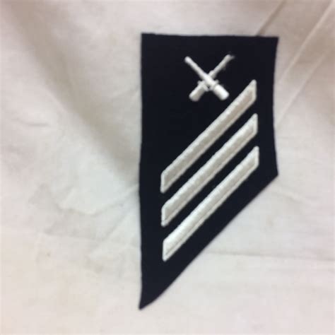 Us Navy Ocean Systems Rating Petty Officer First Class White Navy