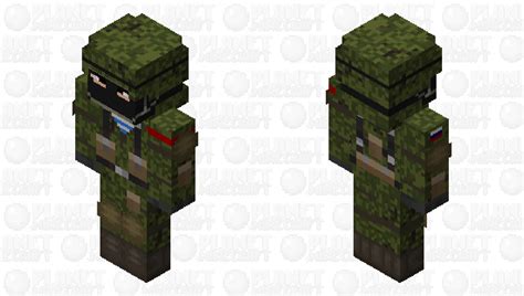 Russian Soldat Ratnik Type 8 Marine Vdv Soldat Minecraft Skin