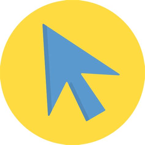 Pointer Generic Color Fill Icon Pointer Generic Color Fill Icon