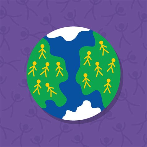 World With People Illlustration Vector 26381024 Vector Art At Vecteezy