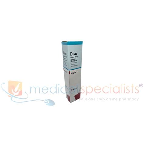 Buy Duac Gel Online For Acne From £1932 Medical Specialists®