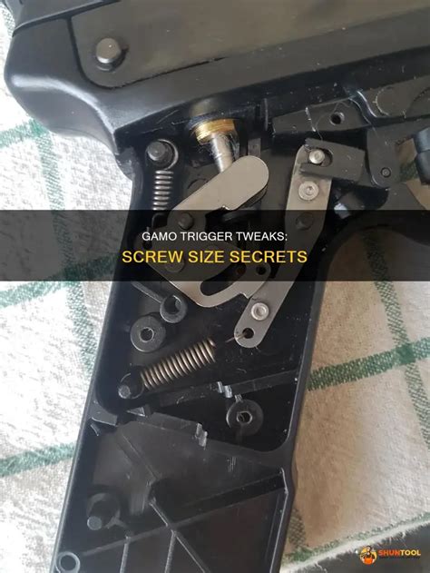Gamo Trigger Tweaks Screw Size Secrets Shuntool