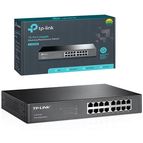 Switch Tplink 16p Sg1016d Sagotech
