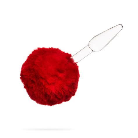 Plug Anal Con Cola De Conejo Polux Rojo Camtoyz Img 1