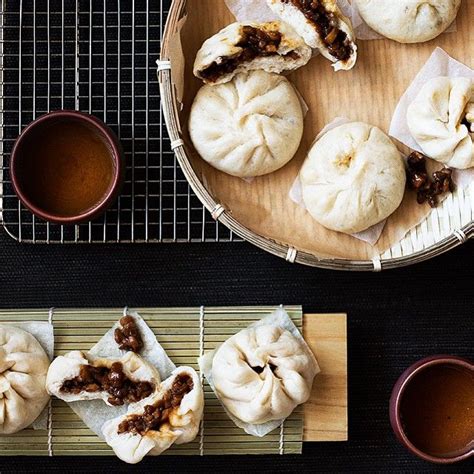 Dim Sum Steamed Bbq Pork Buns Char Siu Bao On Feedfeed Pork Buns