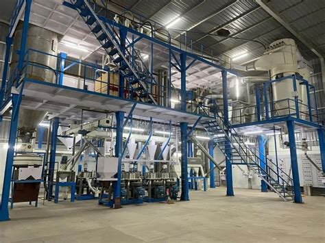 Automatic Powder Coated Wheat Grading Plant Number Of Screens 5