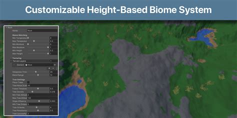 Infinite Procedural Terrain Level Generator 3 Lakes Forests Grass