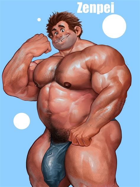Rule 34 1boy Abs Bara Beard Stubble Belly Biceps Briefs Brown Hair