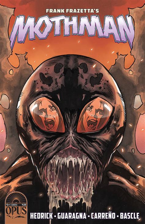 Frank Frazetta Mothman 3 Of 5 Retcon Comics