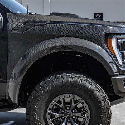 F 150 Fender Flares Front And Rear Carbon Fiber 21 26 F 150 Raptor